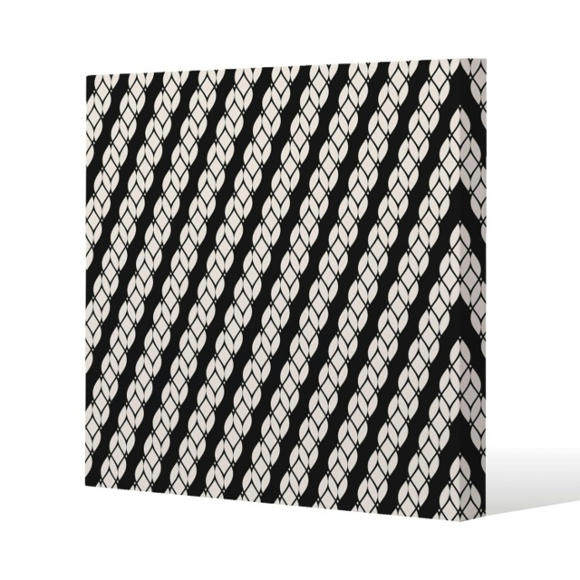 Striped Rope Pattern (Canvas Print) by Tesco - Marketplace | ufurnish.com