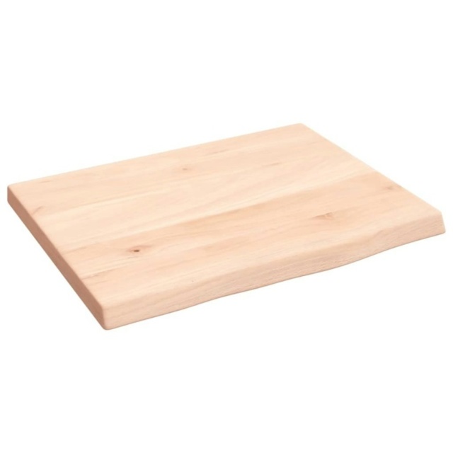 Wall Shelf 40X30X2 Cm Untreated Solid Wood Oak by Tesco - Marketplace ...