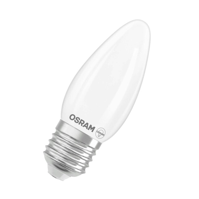 Osram led lamp superstar light bulb b40 candle shape filament e27 6 ...