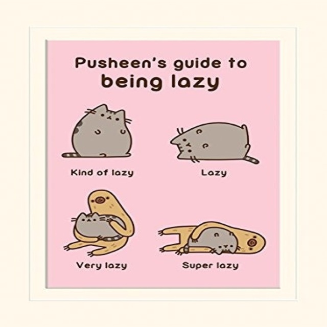 Lx - Pusheen (Guide To Being Lazy) - Poster / Prints by Tesco ...