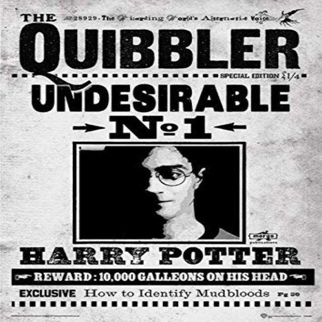 Lx - Harry Potter (The Quibbler) - Harry Potter by Tesco - Marketplace ...