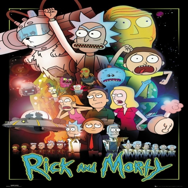 Rick & Morty Wars 61 X 91.5Cm Maxi Poster by Tesco - Marketplace ...