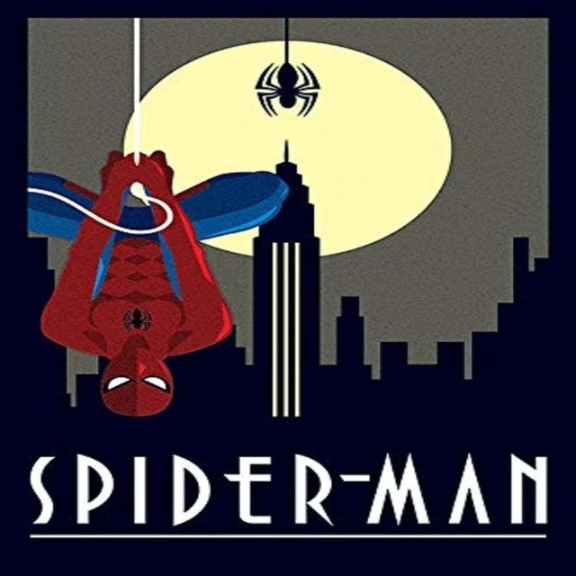 Marvel Deco (Spider-Man Hanging) Maxi Poster - Poster / Prints by Tesco ...