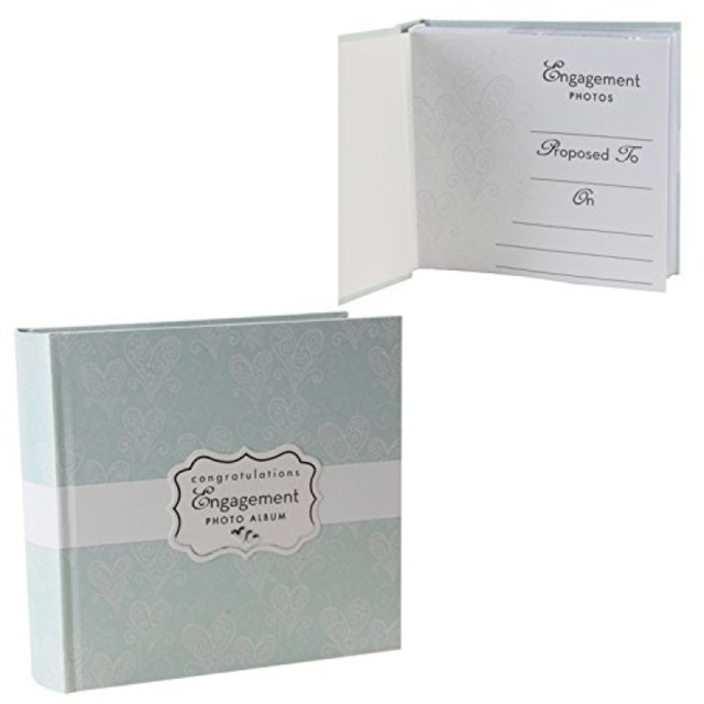 "Love & Cherish Pearlised Paperwrap Album 4"" X 6"" Engagement" by ...