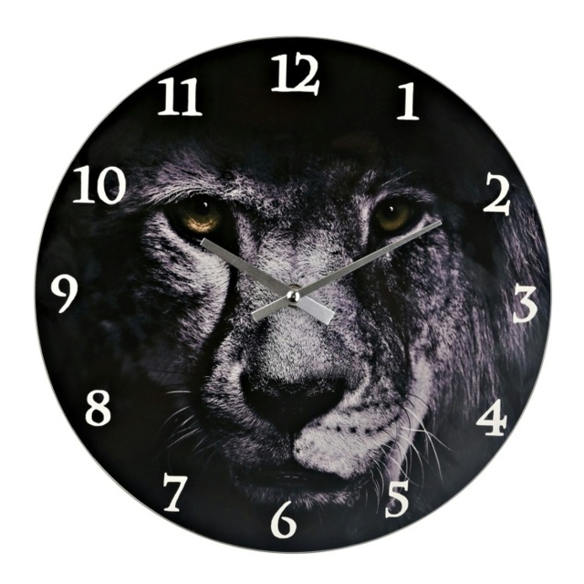 Hometime Wall Clock Lion Design by Tesco - Marketplace | ufurnish.com