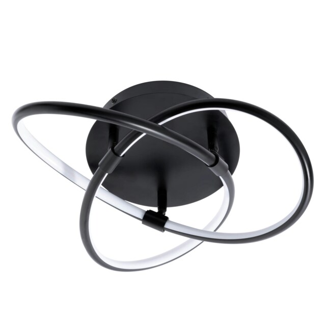 BHS Eero LED Ceiling Light Black Satin Black 1 by Tesco - Marketplace ...