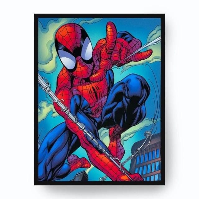 Marvel (Spider-Man) 30 X 40 Light Up Canvas by Tesco - Marketplace ...