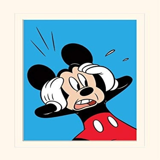 Lx - Mickey Mouse (Shocked) - Poster / Prints by Tesco - Marketplace ...