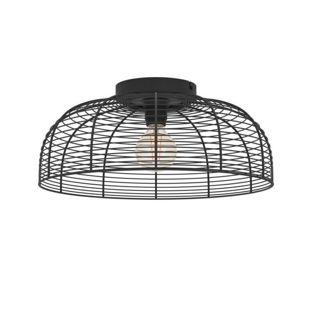 Eglo rinroe black steel wire ceiling light by Tesco - Marketplace ...