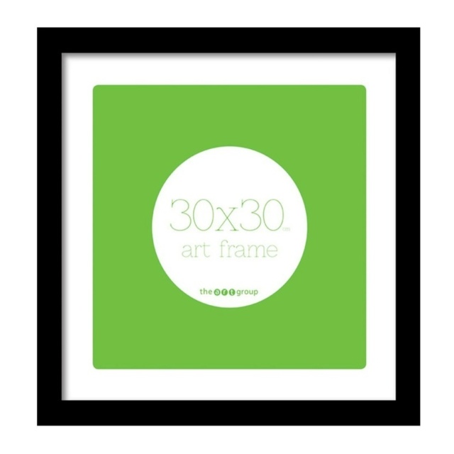 Seattle Black (30X30Cm) - Wall Art Frames Multi - One Size by Tesco ...