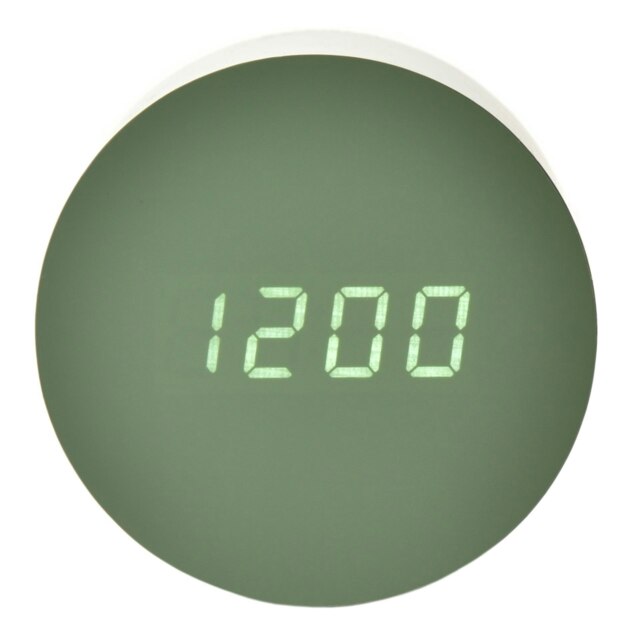 Interval LED Alarm Clock - Green Green by Tesco - Marketplace ...