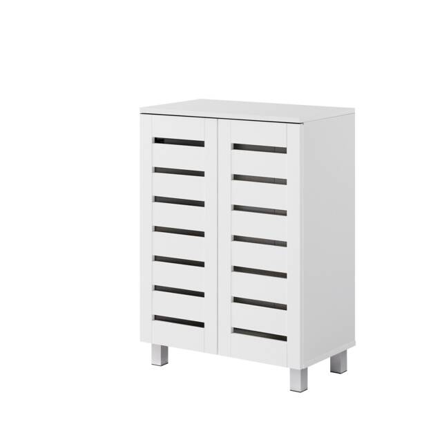 Euston modern 2 door shoe storage cabinet white by Tesco - Marketplace ...