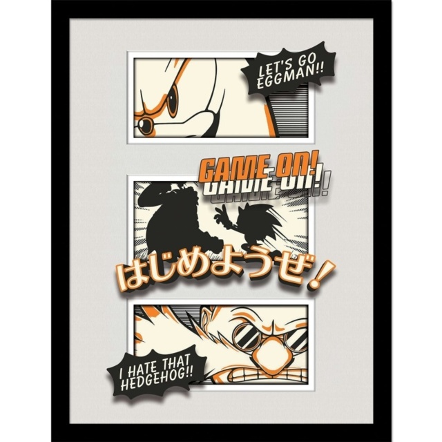 Sonic (Game On) Framed 30X40Cm Breakout Print by Tesco - Marketplace ...