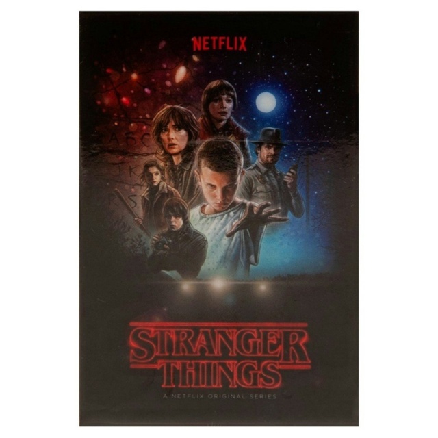 Stranger Things Fridge Magnet - Multicoloured - 8Cm X 5Cm by Tesco ...