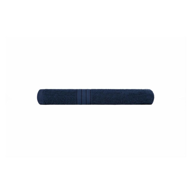 OHS Luxury 100% Cotton 500GSM Bathroom Bath Towel, 70x115cm - Navy Blue ...