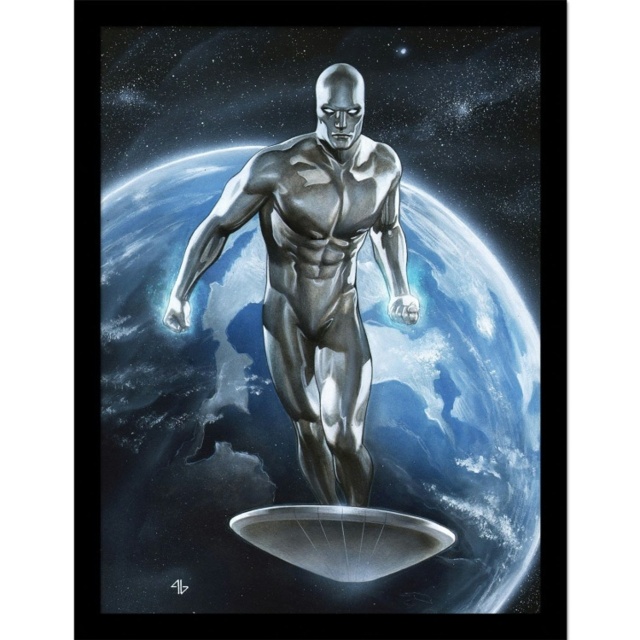 Marvel Classic (Silver Surfer) Framed 30X40Cm Print by Tesco ...