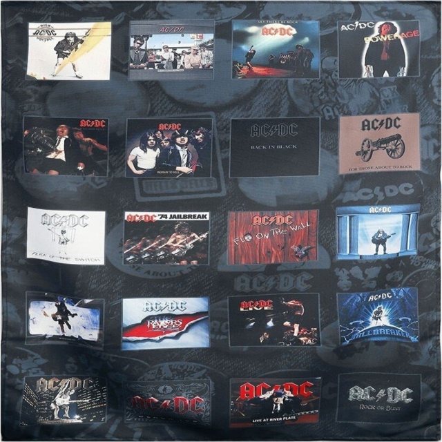 Ac/dc Textile Poster: Albums - Accessories by Tesco - Marketplace ...