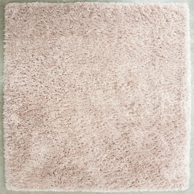 Kukoon Blush Pink Deep Pile Shaggy Living Room Area Rug 60Cm X 110Cm by ...