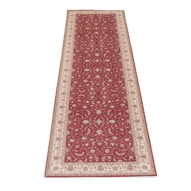 Kukoon Washable Gold Floral Stair Carpet Runner Rug 60Cm X 600Cm by ...