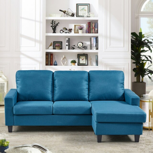 Modbury Reversible Corner Sofa - Teal by Tesco - Marketplace | uFurnish.com