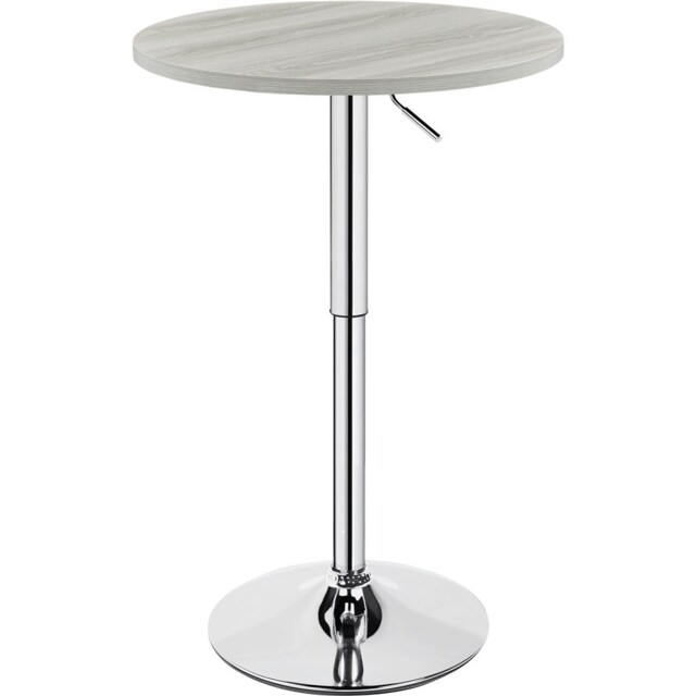 Yaheetech Adjustable Pub Round Table by Tesco - Marketplace | ufurnish.com
