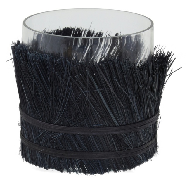 Interiors By Premier Modern Black Candle Holder, Coastal Styled Small ...