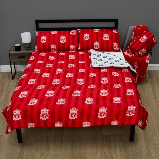 Ohs Liverpool Football Club Coverless Soft Touch 10.5 Tog Quilt Duvet ...