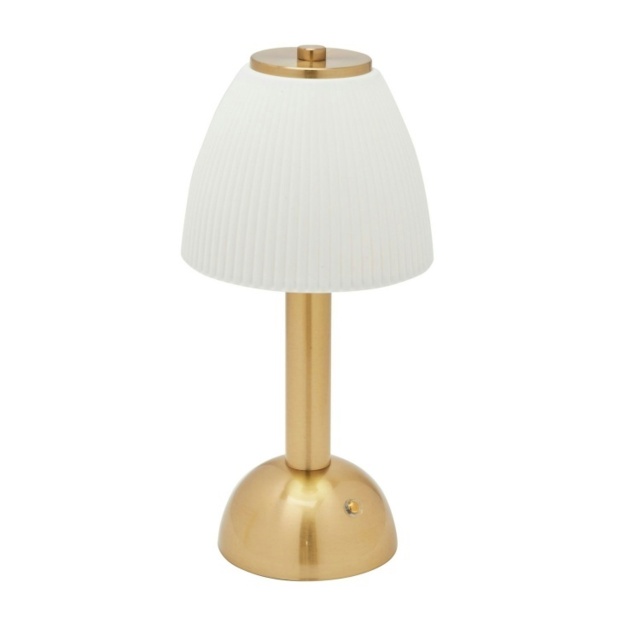 Hestia White Usb Led Touch Table Lamp With Bronze Base by Tesco ...