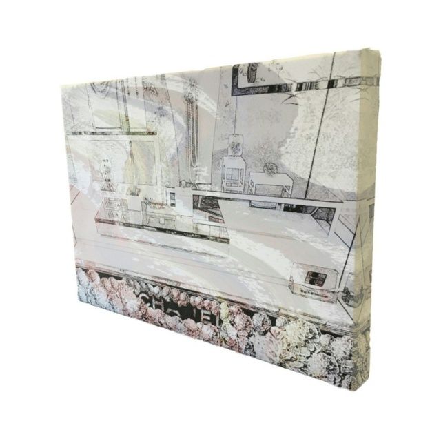 "Window Shopping (Canvas Print) 36"" X 24""" by Tesco - Marketplace ...