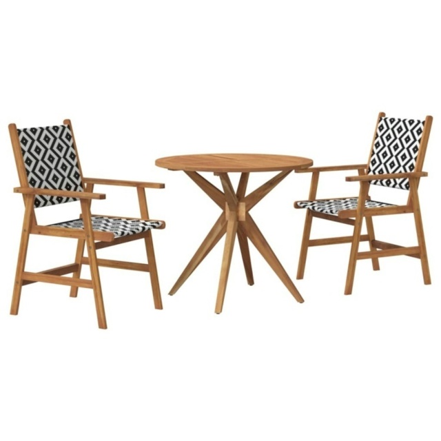 3 Piece Garden Dining Set Solid Wood Acacia by Tesco - Marketplace ...