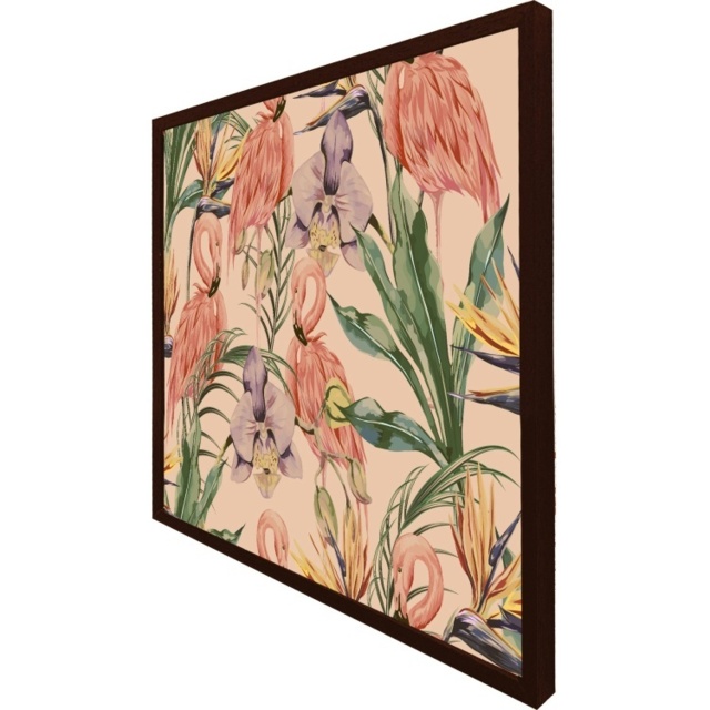 Tropical Flamingo (Picture Frame) Brown - M by Tesco - Marketplace ...