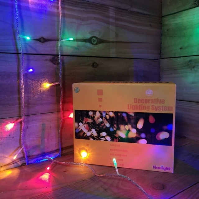 8M Multi Coloured Connectable Christmas Outdoor String 80 Led Lights by ...