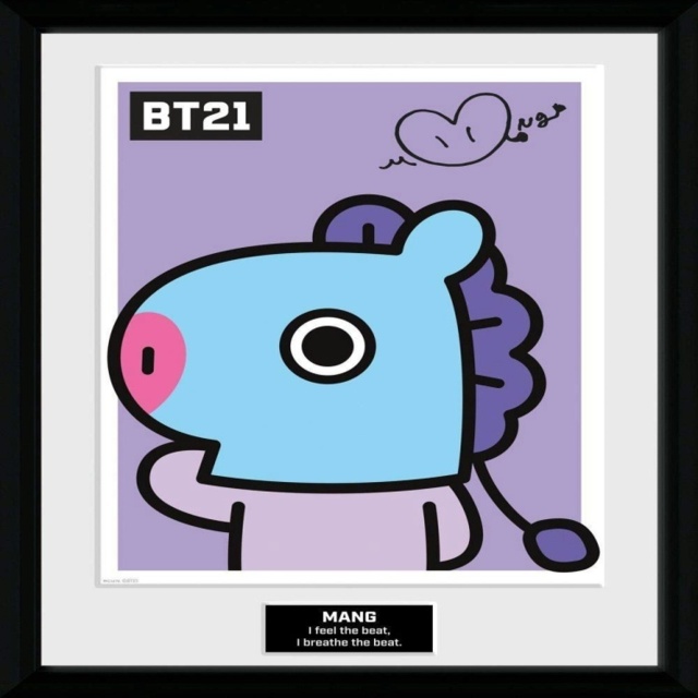 Bt21 - Bt21 Mang Framed Print 30Cm X 40Cm - Wall Art by Tesco ...
