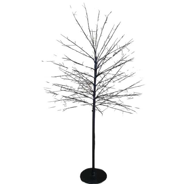 1.5m 5ft outdoor black micro dot christmas blossom tree with 580 warm ...