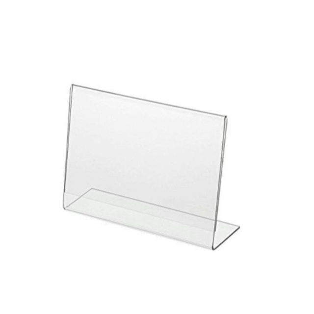 Pack Of 10 Horizontal 7X5 Inch L Shape Acrylic Photo Frame - Sign ...
