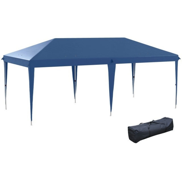 Outsunny 6 X 3(M) Pop Up Gazebo Patio Party Event Heavy Duty Canopy ...