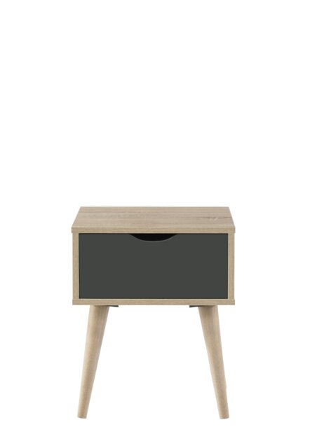 Alford 1 Drawer Lamp Table Grey Finish by Tesco - Marketplace ...