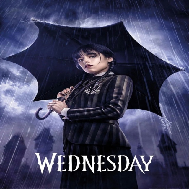 Wednesday (Downpour) Maxi Poster - Poster / Prints by Tesco ...