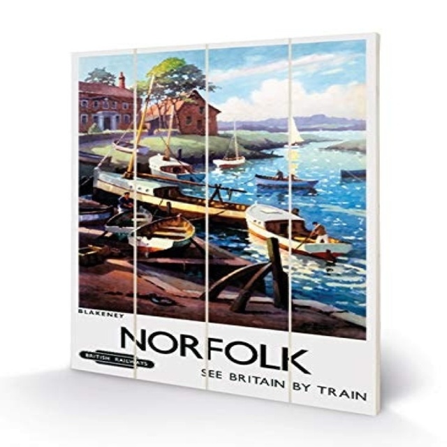Norfolk (Blakeney By George Ayling) - Wood Panel by Tesco - Marketplace ...