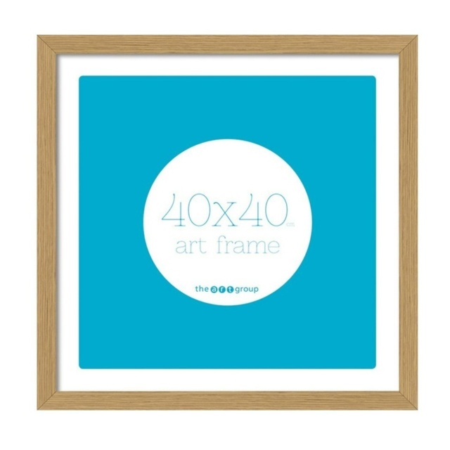 Seattle Oak (40X40Cm) - Wall Art Frames Multi - One Size by Tesco ...