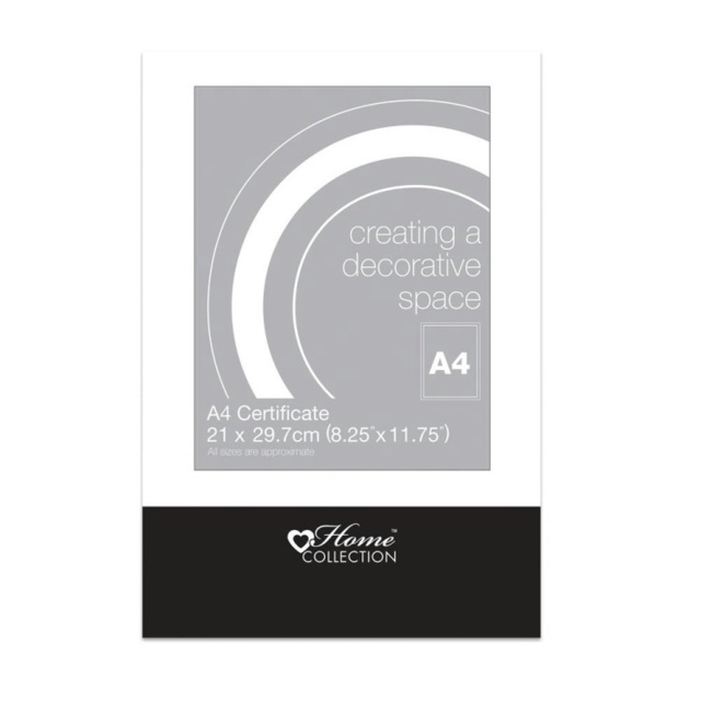 A4 Certificate Glass Clip Frame By Home Collection by Tesco ...