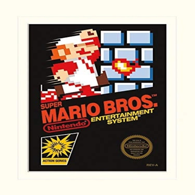 Lx - Super Mario Bros. (Nes Cover) - Poster / Prints by Tesco ...