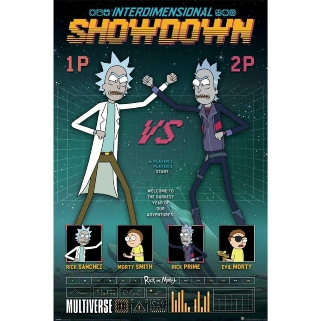 Rick And Morty (Showdown) Maxi Poster - Poster / Prints by Tesco ...