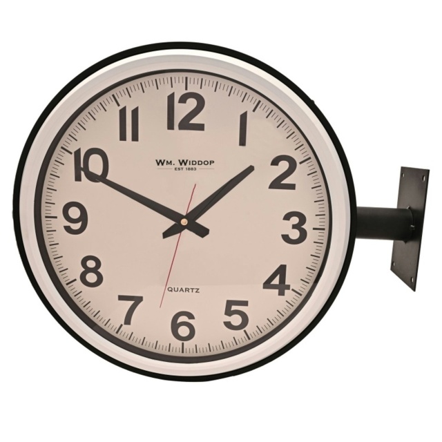 Wm Widdop Double Sided Station Wall Clock 42Cm by Tesco - Marketplace ...