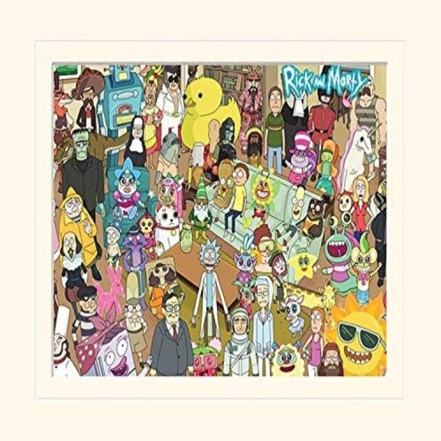 Lx - Rick And Morty (Total Rickall) - Poster / Prints by Tesco ...