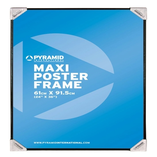 Frame - Maxi Black Plastic Frame 61 X 915Cms - Poster Frames by Tesco ...