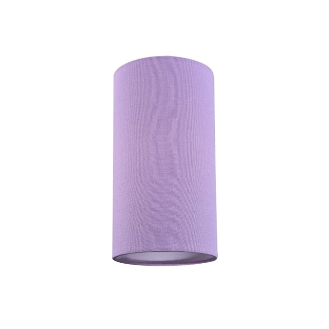 Contemporary And Stylish Soft Lilac Linen Fabric Tall Cylindrical ...