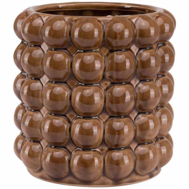 Seville Collection Large Bubble Vase - Ceramic - L20 x W20 x H20 cm ...