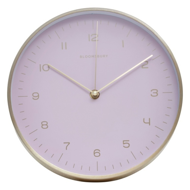 Interiors By Premier Functional And Stylish Gold And Pink Finish Wall ...