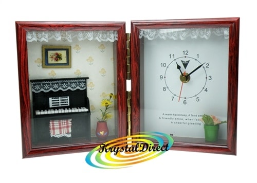 PSV AR70KV#97#5 Folding Mini House Clock Piano Flower Frame Multi by ...